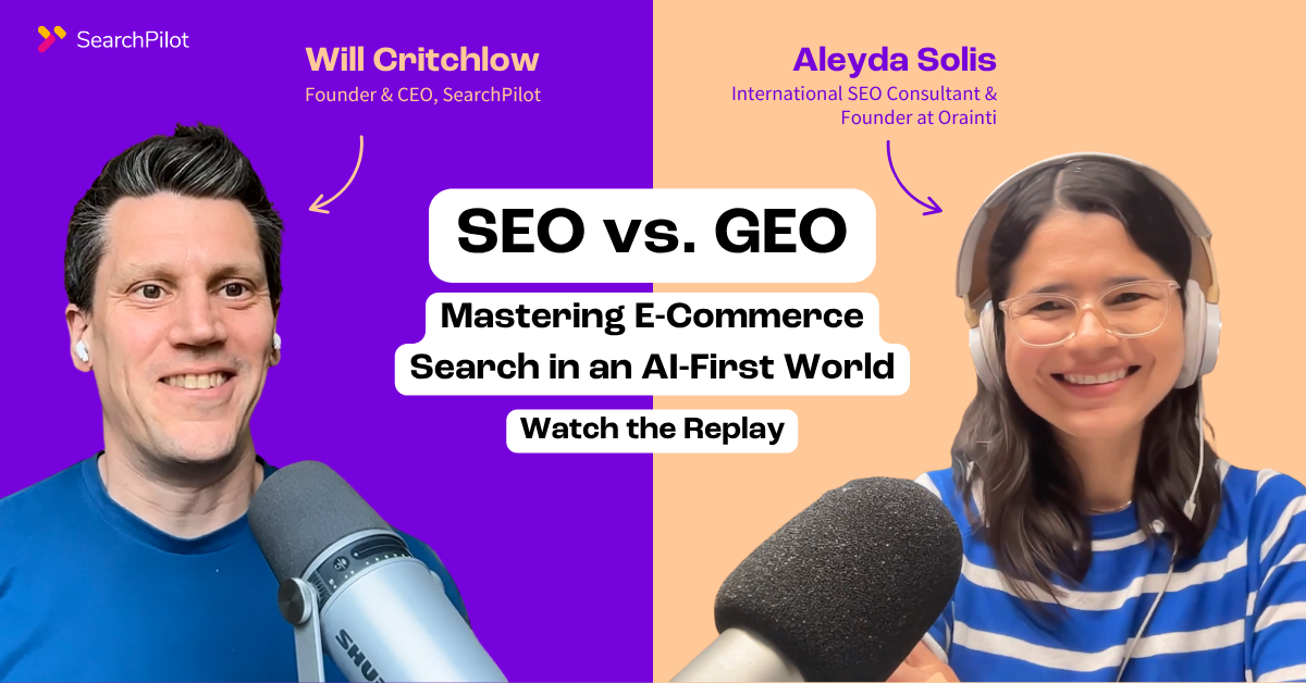 SEO vs. GEO: Aleyda Solis on eCommerce Search in an AI-First World